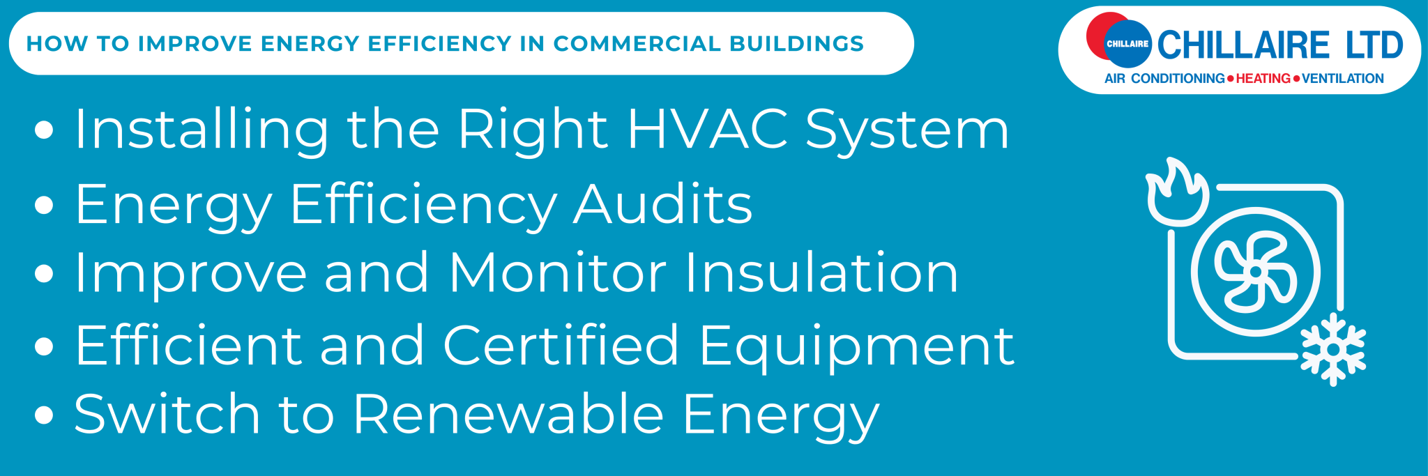 How to Improve Energy Efficiency in Commercial Buildings | Chillaire