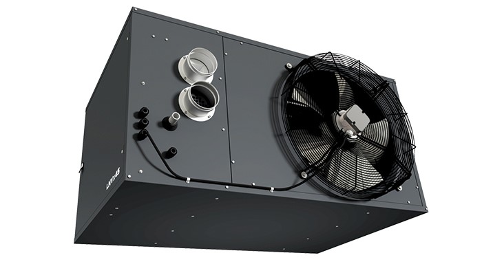 Powrmatic LNVx - Roof Suspended Warm Air Heater | Chillaire